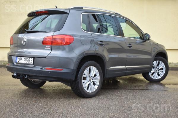 Pelēks Volkswagen Tiguan 2013 Talsi, ar dzinēja tilpumu 1.40 L un nobraukumu 116 tūkst. km par 8900 €, foto 6 vietnē AUTOMOTO.COM.LV