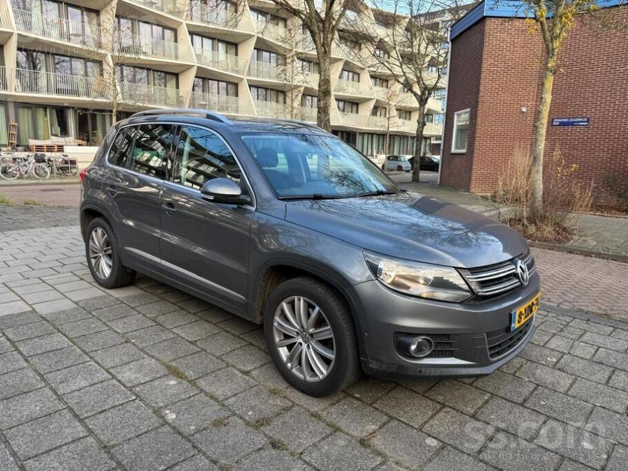 Grey Volkswagen Tiguan 2014 in Cesis, with an engine capacity of 1.40 L and mileage of 0 thousand km for 8500 €, photo 3 on AUTOMOTO.COM.LV