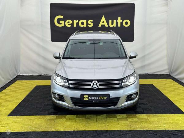 Grey Volkswagen Tiguan 2014 in Vilnius, with an engine capacity of 1.97 L and mileage of 197 thousand km for 10490 €, photo 7 on AUTOMOTO.COM.LV