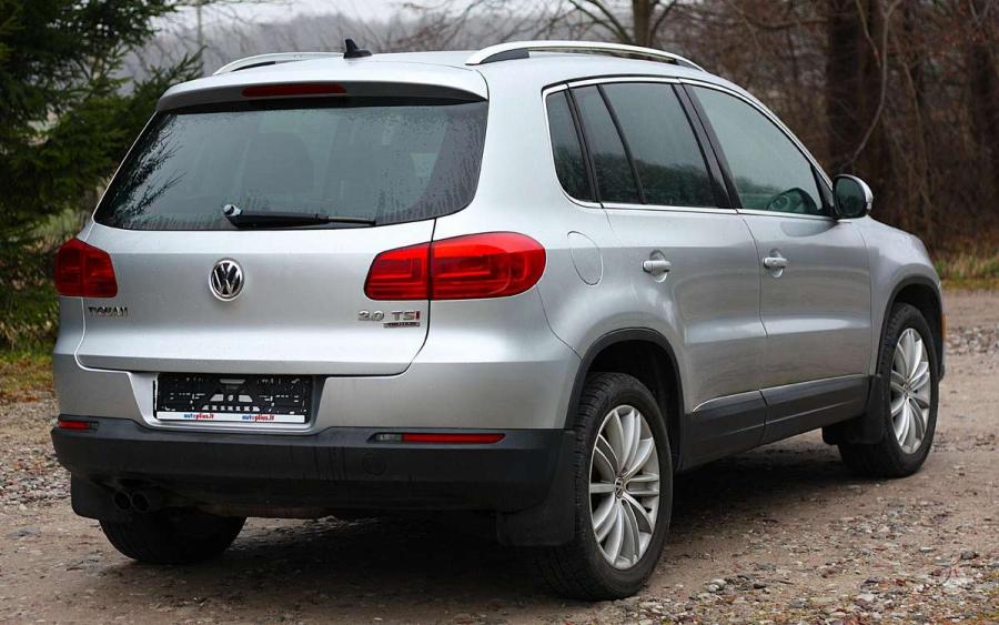 Pelēks Volkswagen Tiguan 2014 Kretinga, ar dzinēja tilpumu 1.98 L un nobraukumu 205 tūkst. km par 8999 €, foto 11 vietnē AUTOMOTO.COM.LV