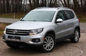 Pelēks Volkswagen Tiguan 2014 Kretinga, ar dzinēja tilpumu 1.98 L un nobraukumu 205 tūkst. km par 8999 €, foto 4 vietnē AUTOMOTO.COM.LV