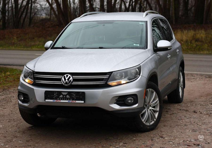 Pelēks Volkswagen Tiguan 2014 Kretinga, ar dzinēja tilpumu 1.98 L un nobraukumu 205 tūkst. km par 8999 €, foto 5 vietnē AUTOMOTO.COM.LV