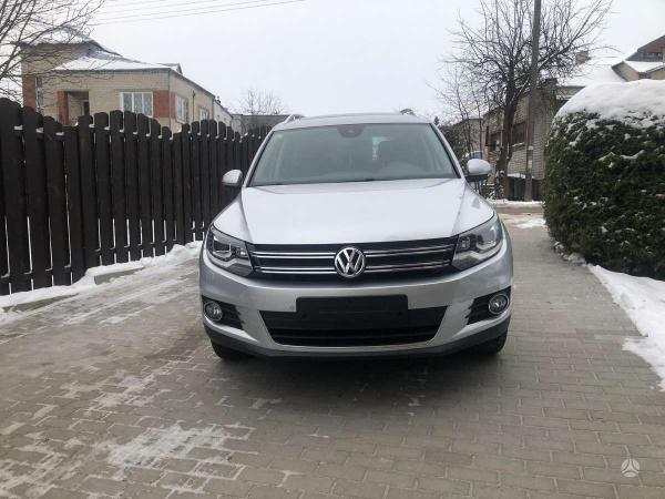 Grey Volkswagen Tiguan 2014 in Utena, with an engine capacity of 1.98 L and mileage of 147 thousand km for 9800 €, photo 3 on AUTOMOTO.COM.LV