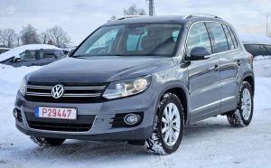 Pelēks Volkswagen Tiguan 2014 Tauragė, ar dzinēja tilpumu 1.97 L un nobraukumu 221 tūkst. km par 7800 €, foto 2 vietnē AUTOMOTO.COM.LV