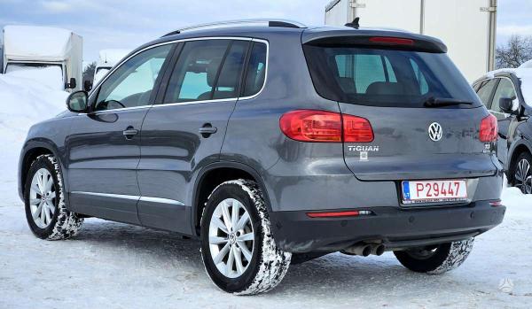Grey Volkswagen Tiguan 2014 in Taurage, with an engine capacity of 1.97 L and mileage of 221 thousand km for 7800 €, photo 3 on AUTOMOTO.COM.LV