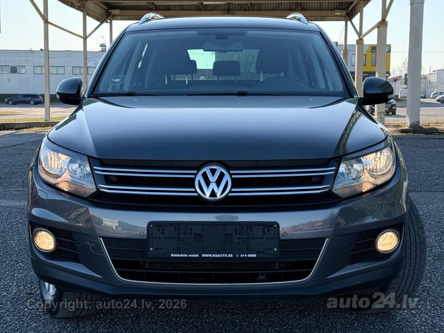 Grey Volkswagen Tiguan 2014 in Tartu, with an engine capacity of 2.00 L and mileage of 201 thousand km for 11899 €, photo 29 on AUTOMOTO.COM.LV