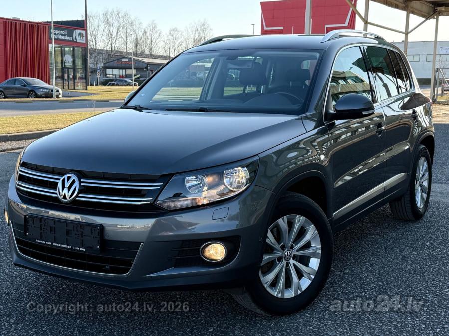 Grey Volkswagen Tiguan 2014 in Tartu, with an engine capacity of 2.00 L and mileage of 201 thousand km for 11899 €, photo 31 on AUTOMOTO.COM.LV