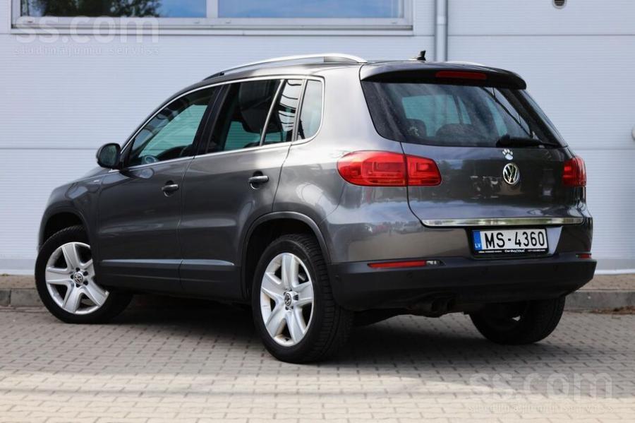Pelēks Volkswagen Tiguan 2014 Rīga, ar dzinēja tilpumu 2.00 L un nobraukumu 0 tūkst. km par 9995 €, foto 5 vietnē AUTOMOTO.COM.LV