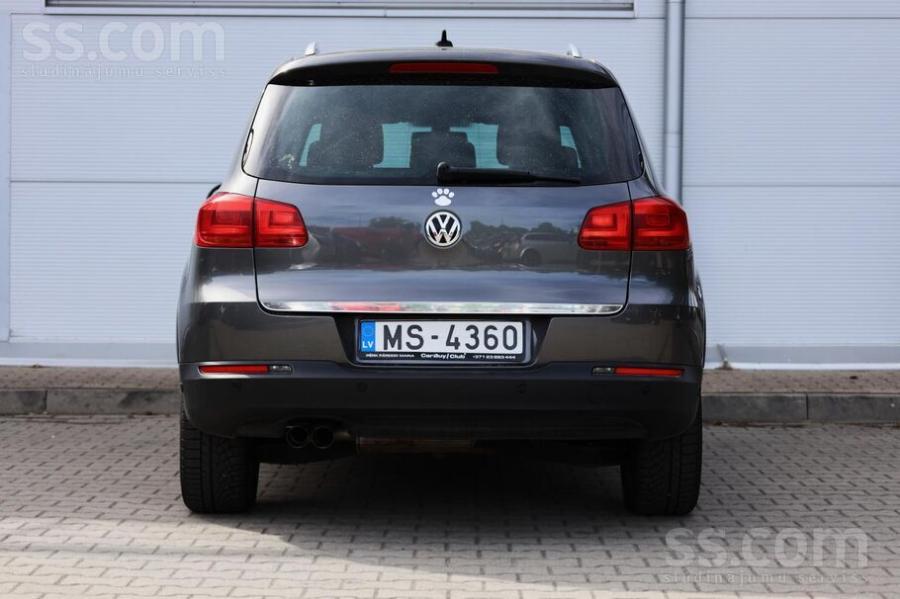 Pelēks Volkswagen Tiguan 2014 Rīga, ar dzinēja tilpumu 2.00 L un nobraukumu 0 tūkst. km par 9995 €, foto 6 vietnē AUTOMOTO.COM.LV