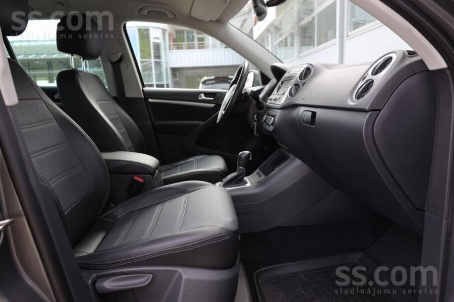 Pelēks Volkswagen Tiguan 2014 Rīga, ar dzinēja tilpumu 2.00 L un nobraukumu 0 tūkst. km par 9995 €, foto 15 vietnē AUTOMOTO.COM.LV