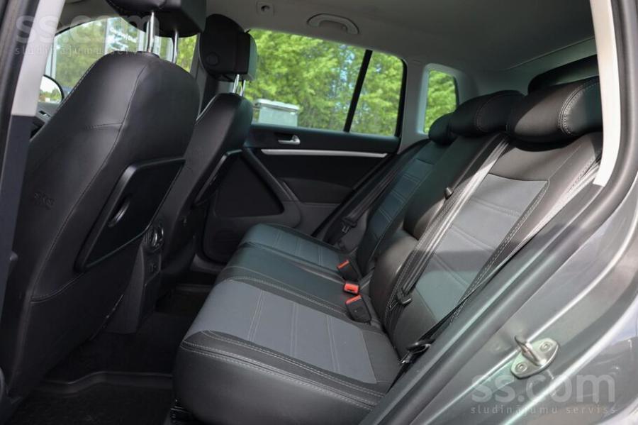 Pelēks Volkswagen Tiguan 2014 Rīga, ar dzinēja tilpumu 2.00 L un nobraukumu 0 tūkst. km par 9995 €, foto 16 vietnē AUTOMOTO.COM.LV