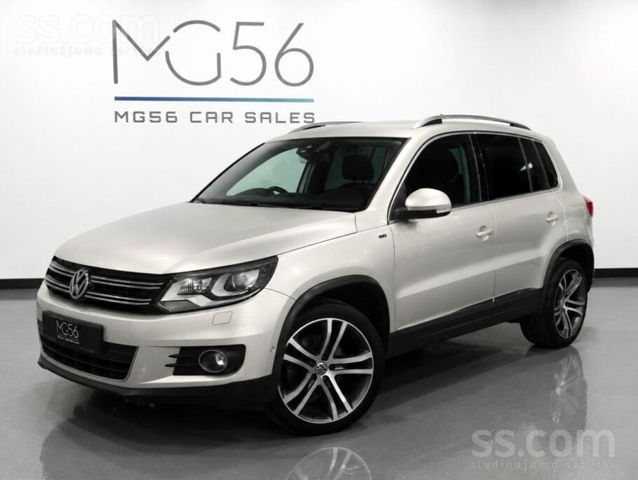 Pelēks Volkswagen Tiguan 2014 Rīga, ar dzinēja tilpumu 2.00 L un nobraukumu 220 tūkst. km par 11990 €, foto 1 vietnē AUTOMOTO.COM.LV