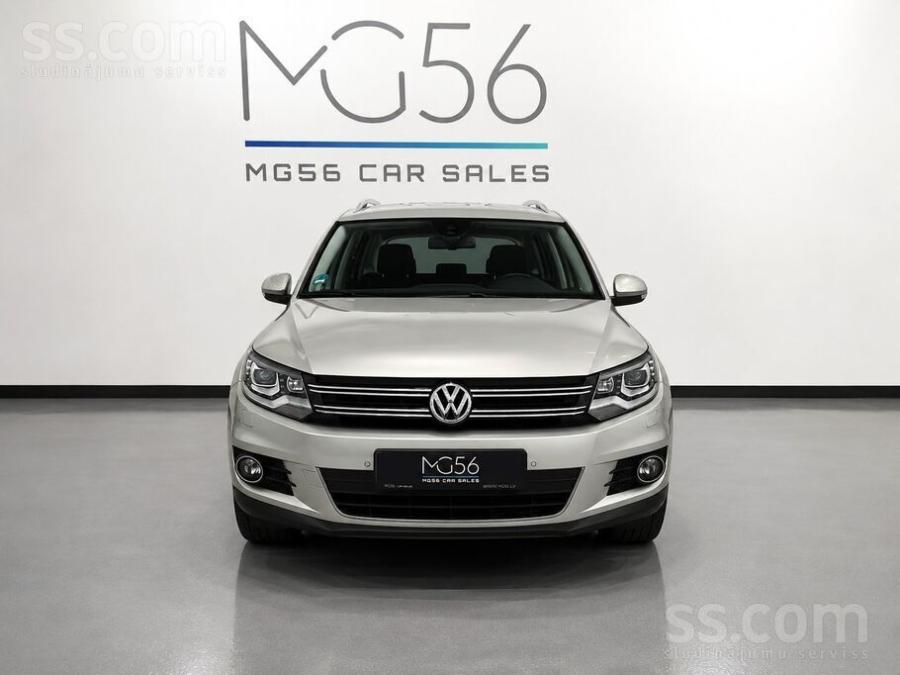 Pelēks Volkswagen Tiguan 2014 Rīga, ar dzinēja tilpumu 2.00 L un nobraukumu 220 tūkst. km par 11990 €, foto 4 vietnē AUTOMOTO.COM.LV