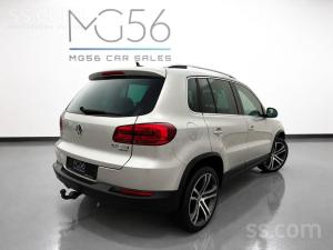 Pelēks Volkswagen Tiguan 2014 Rīga, ar dzinēja tilpumu 2.00 L un nobraukumu 220 tūkst. km par 11990 €, foto 5 vietnē AUTOMOTO.COM.LV