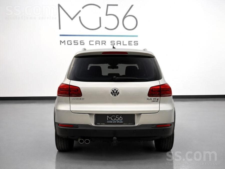 Pelēks Volkswagen Tiguan 2014 Rīga, ar dzinēja tilpumu 2.00 L un nobraukumu 220 tūkst. km par 11990 €, foto 7 vietnē AUTOMOTO.COM.LV