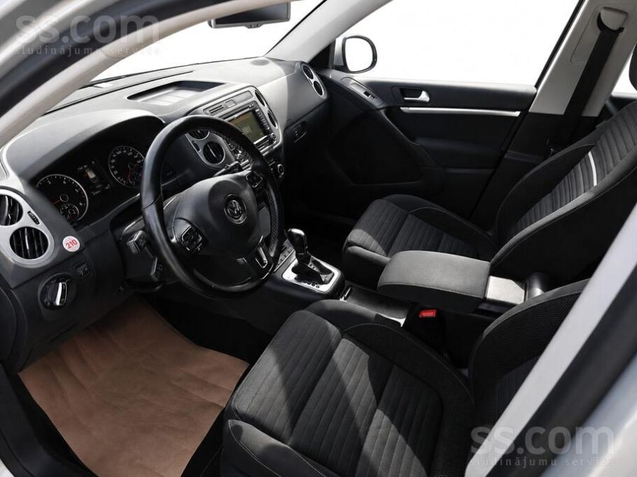 Pelēks Volkswagen Tiguan 2014 Rīga, ar dzinēja tilpumu 2.00 L un nobraukumu 220 tūkst. km par 11990 €, foto 8 vietnē AUTOMOTO.COM.LV