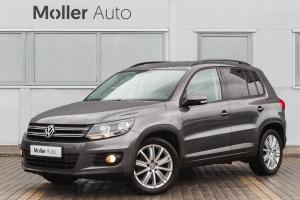 Pelēks Volkswagen Tiguan 2014 Ventspils, ar dzinēja tilpumu 2.00 L un nobraukumu 212 tūkst. km par 10000 €, foto  vietnē AUTOMOTO.COM.LV