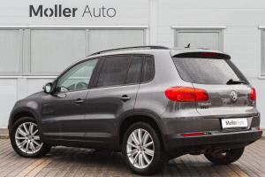 Pelēks Volkswagen Tiguan 2014 Ventspils, ar dzinēja tilpumu 2.00 L un nobraukumu 212 tūkst. km par 10000 €, foto 4 vietnē AUTOMOTO.COM.LV
