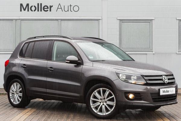 Grey Volkswagen Tiguan 2014 in Ventspils, with an engine capacity of 2.00 L and mileage of 212 thousand km for 10000 €, photo 7 on AUTOMOTO.COM.LV