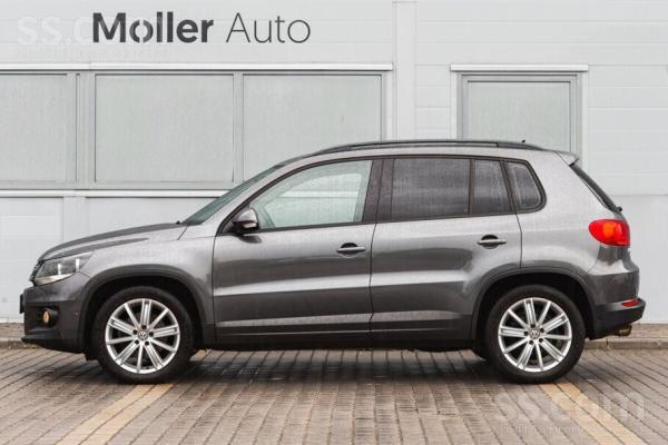Pelēks Volkswagen Tiguan 2014 Ventspils, ar dzinēja tilpumu 2.00 L un nobraukumu 212 tūkst. km par 10000 €, foto 2 vietnē AUTOMOTO.COM.LV