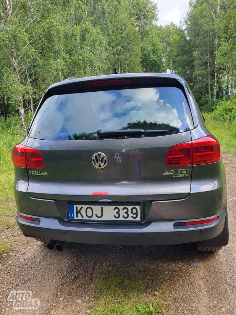 Grey Volkswagen Tiguan 2014 in Silute, with an engine capacity of 2.00 L and mileage of 188 thousand km for 8700 €, photo 8 on AUTOMOTO.COM.LV