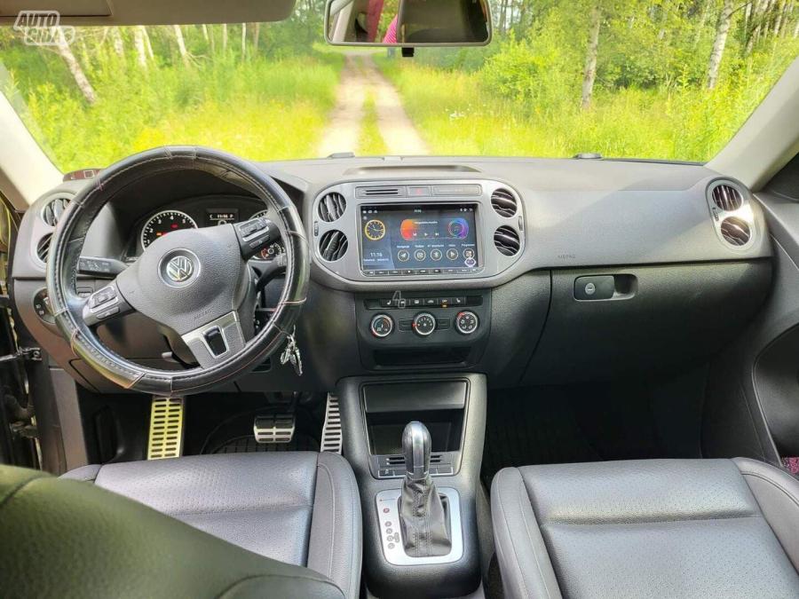 Grey Volkswagen Tiguan 2014 in Silute, with an engine capacity of 2.00 L and mileage of 188 thousand km for 8700 €, photo 9 on AUTOMOTO.COM.LV