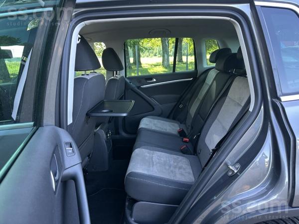 Grey Volkswagen Tiguan 2014 in Cesis, with an engine capacity of 1.40 L and mileage of 0 thousand km for 10990 €, photo 10 on AUTOMOTO.COM.LV