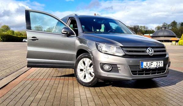Pelēks Volkswagen Tiguan 2014 Viļņa, ar dzinēja tilpumu 1.97 L un nobraukumu 382 tūkst. km par 7890 €, foto 2 vietnē AUTOMOTO.COM.LV