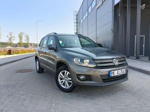 Grey Volkswagen Tiguan 2014 in Vilnius, with an engine capacity of 1.39 L and mileage of 230 thousand km for 7650 €, photo  on AUTOMOTO.COM.LV