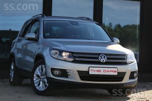 Pelēks Volkswagen Tiguan 2014 Tukums, ar dzinēja tilpumu 1.40 L un nobraukumu 154 tūkst. km par 9290 €, foto  vietnē AUTOMOTO.COM.LV