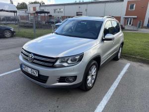 Grey Volkswagen Tiguan 2014 in Kaunas, with an engine capacity of 1.97 L and mileage of 220 thousand km for 9800 €, photo 5 on AUTOMOTO.COM.LV