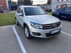 Grey Volkswagen Tiguan 2014 in Kaunas, with an engine capacity of 1.97 L and mileage of 220 thousand km for 9800 €, photo 7 on AUTOMOTO.COM.LV