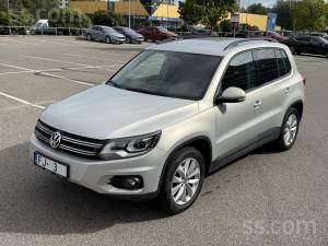 Grey Volkswagen Tiguan 2014 in Riga, with an engine capacity of 2.00 L and mileage of 230 thousand km for 8900 €, photo  on AUTOMOTO.COM.LV