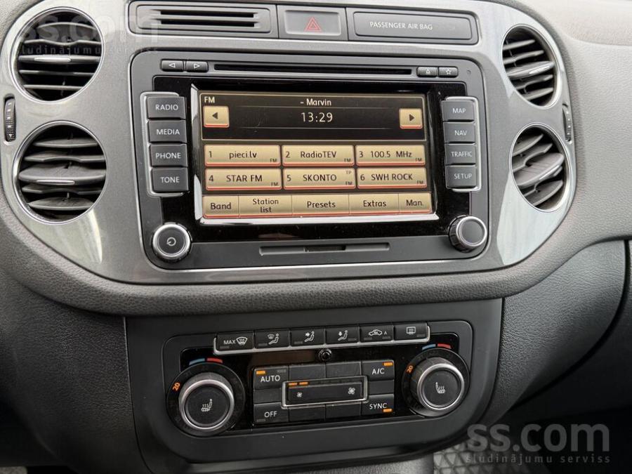 Pelēks Volkswagen Tiguan 2014 Rīga, ar dzinēja tilpumu 2.00 L un nobraukumu 230 tūkst. km par 8900 €, foto 11 vietnē AUTOMOTO.COM.LV