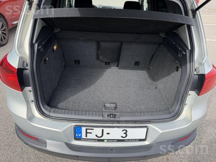 Pelēks Volkswagen Tiguan 2014 Rīga, ar dzinēja tilpumu 2.00 L un nobraukumu 230 tūkst. km par 8900 €, foto 18 vietnē AUTOMOTO.COM.LV