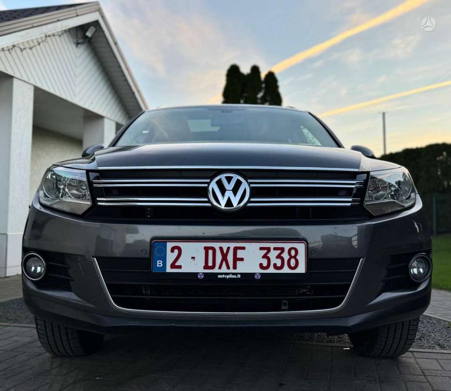 Pelēks Volkswagen Tiguan 2014 Kauņa, ar dzinēja tilpumu 1.97 L un nobraukumu 270 tūkst. km par 8650 €, foto 1 vietnē AUTOMOTO.COM.LV
