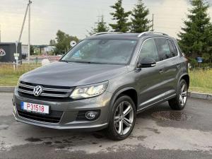 Pelēks Volkswagen Tiguan 2015 Viļņa, ar dzinēja tilpumu 1.97 L un nobraukumu 255 tūkst. km par 11500 €, foto  vietnē AUTOMOTO.COM.LV