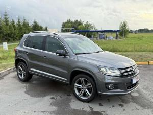 Grey Volkswagen Tiguan 2015 in Vilnius, with an engine capacity of 1.97 L and mileage of 255 thousand km for 11500 €, photo 7 on AUTOMOTO.COM.LV