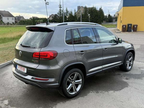 Grey Volkswagen Tiguan 2015 in Vilnius, with an engine capacity of 1.97 L and mileage of 255 thousand km for 11500 €, photo 9 on AUTOMOTO.COM.LV
