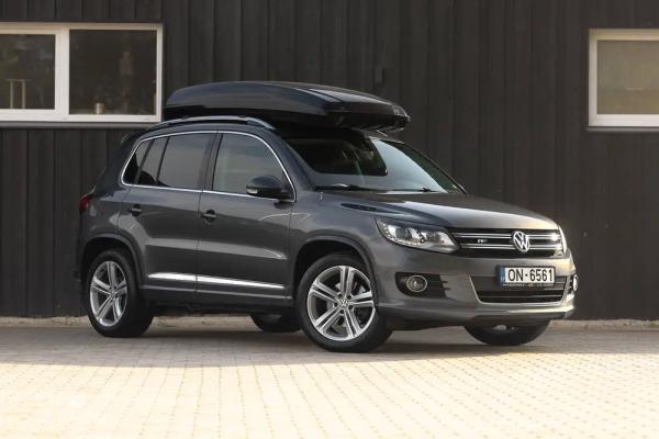 Pelēks Volkswagen Tiguan 2015 Jelgava, ar dzinēja tilpumu 2.00 L un nobraukumu 255 tūkst. km par 11900 €, foto 2 vietnē AUTOMOTO.COM.LV