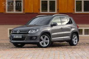 Grey Volkswagen Tiguan 2015 in Jelgava, with an engine capacity of 2.00 L and mileage of 250 thousand km for 10990 €, photo  on AUTOMOTO.COM.LV