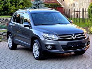 Grey Volkswagen Tiguan 2015 in Kedainiai, with an engine capacity of 1.97 L and mileage of 260 thousand km for 10500 €, photo 13 on AUTOMOTO.COM.LV