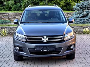 Grey Volkswagen Tiguan 2015 in Kedainiai, with an engine capacity of 1.97 L and mileage of 260 thousand km for 10500 €, photo 14 on AUTOMOTO.COM.LV