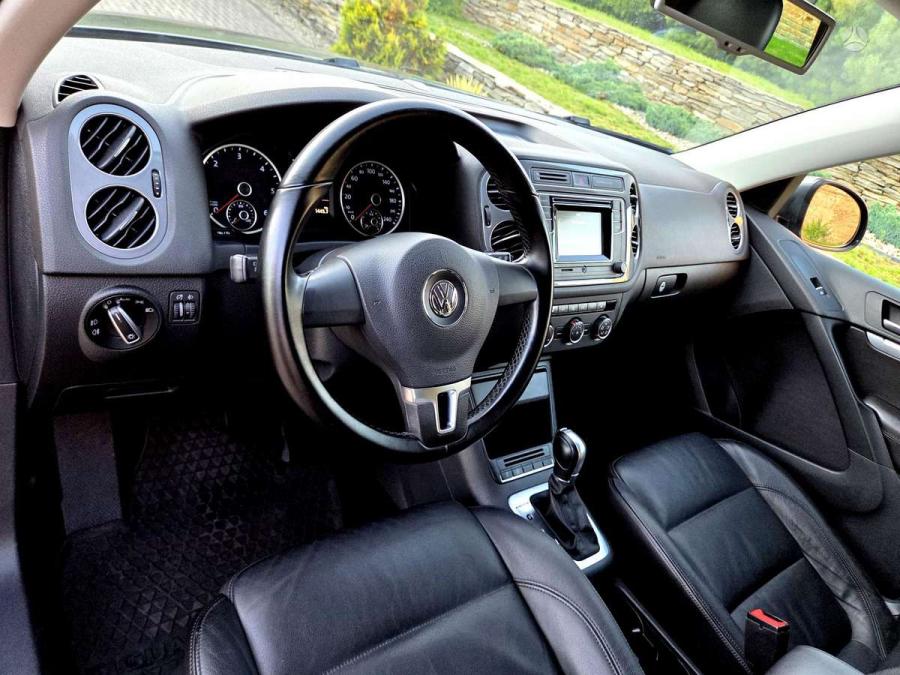 Grey Volkswagen Tiguan 2015 in Kedainiai, with an engine capacity of 1.97 L and mileage of 260 thousand km for 10500 €, photo 31 on AUTOMOTO.COM.LV