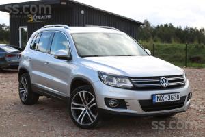 Grey Volkswagen Tiguan 2015 in Kuldiga, with an engine capacity of 2.00 L and mileage of 267 thousand km for 11950 €, photo  on AUTOMOTO.COM.LV