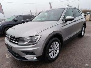 Pelēks Volkswagen Tiguan 2016 Panevēža, ar dzinēja tilpumu 1.97 L un nobraukumu 211 tūkst. km par 13800 €, foto  vietnē AUTOMOTO.COM.LV