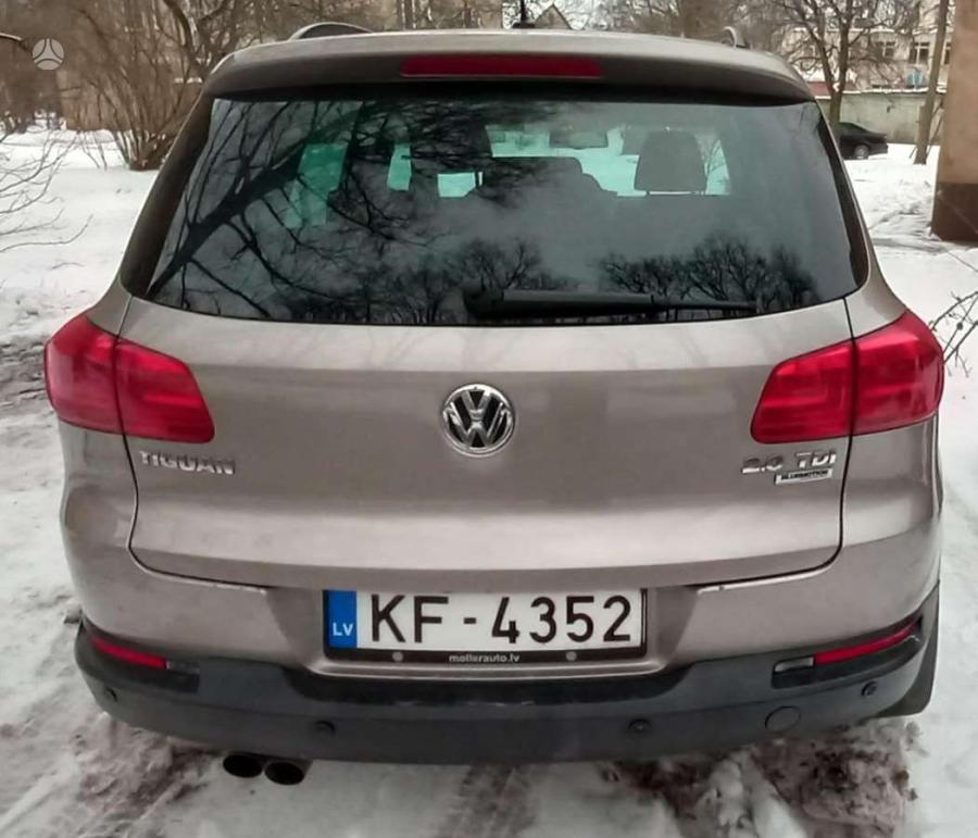 Pelēks Volkswagen Tiguan 2016 Rīga, ar dzinēja tilpumu 1.97 L un nobraukumu 190 tūkst. km par 7490 €, foto 5 vietnē AUTOMOTO.COM.LV