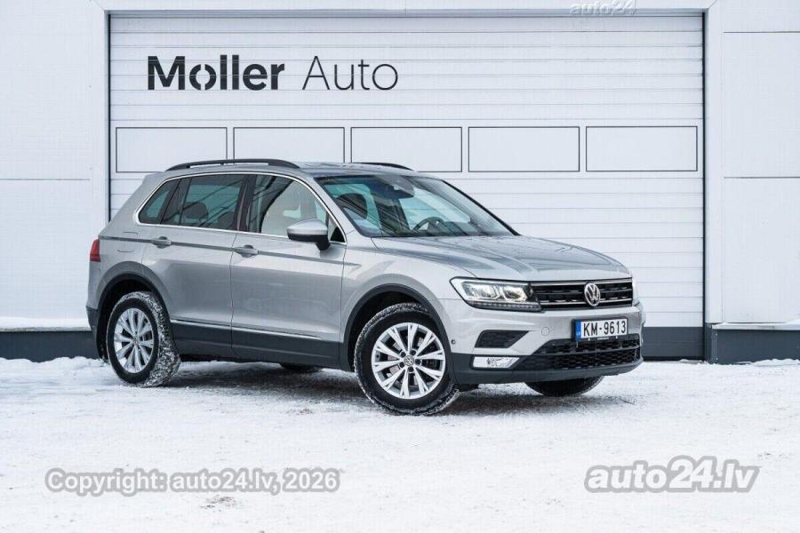 Grey Volkswagen Tiguan 2016 in Riga, with an engine capacity of 1.40 L and mileage of 129 thousand km for 15800 €, photo 2 on AUTOMOTO.COM.LV