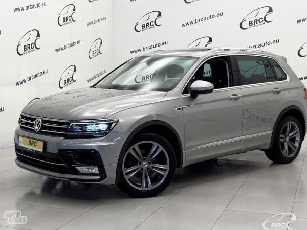 Grey Volkswagen Tiguan 2016 in Avizieniai, with an engine capacity of 2.00 L and mileage of 223 thousand km for 15900 €, photo 1 on AUTOMOTO.COM.LV