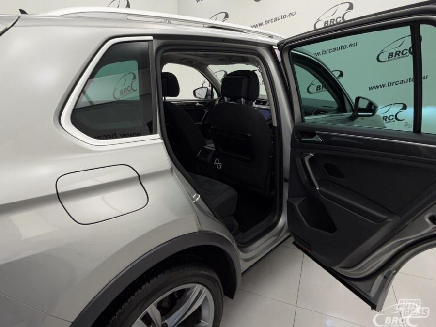 Pelēks Volkswagen Tiguan 2016 Avižieniai, ar dzinēja tilpumu 2.00 L un nobraukumu 223 tūkst. km par 15900 €, foto 13 vietnē AUTOMOTO.COM.LV